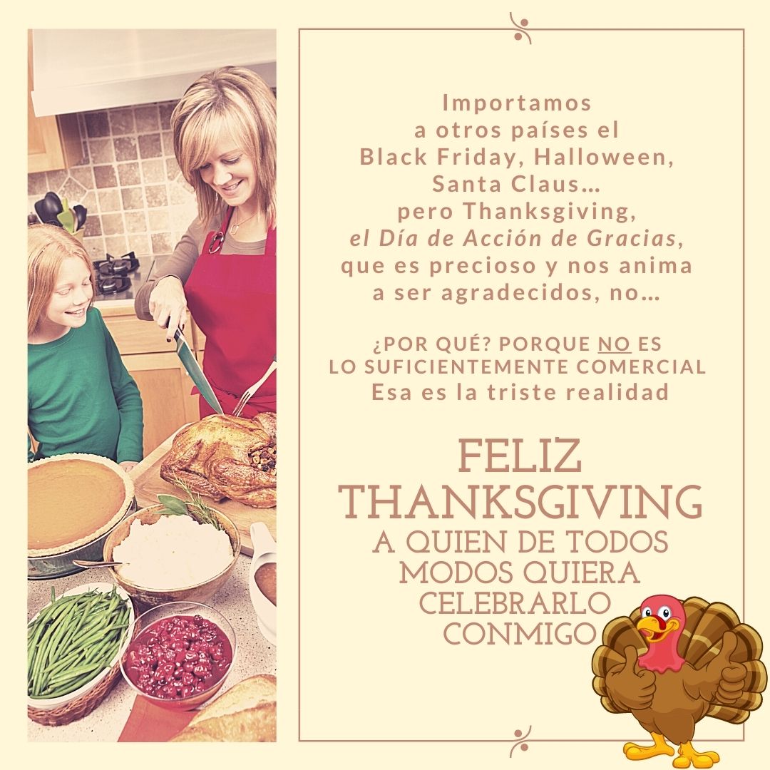 Este Día de Acción de Gracias, AGRADECE